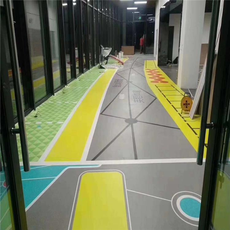 复合橡胶地板 健身房私教地板 防静电地板定制