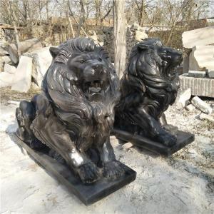 石狮子定制 量大从优 现货石雕狮子 石狮子雕塑厂家