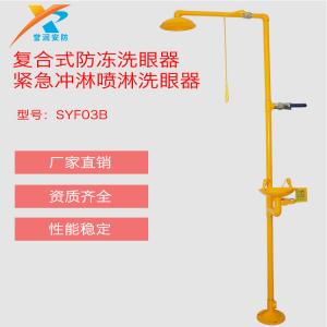 SYF03B防冻复合式喷淋洗眼器 紧急冲淋 厂家 价格