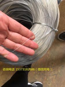 厂家直销镀锌铁丝鼻梁骨铁丝铁线0.45 0.5 0.55 口罩铁丝退火丝软铁丝 galvanized wire