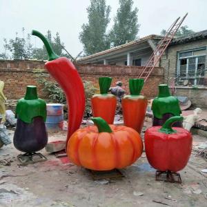 厂家直销玻璃钢瓜果蔬菜雕塑品质保证