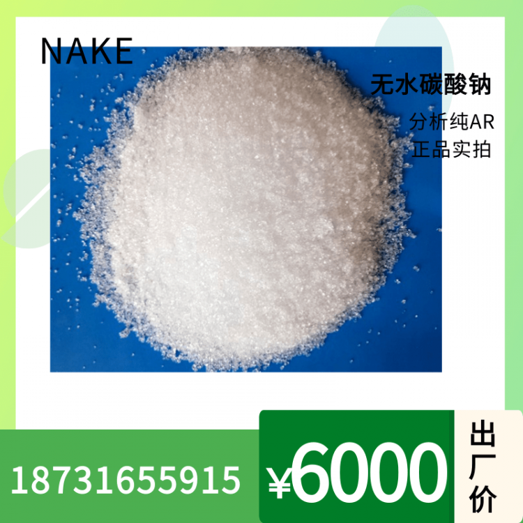 无水碳酸钠 分析纯AR500g 99.8%以上  Na2CO3 廊坊纳科