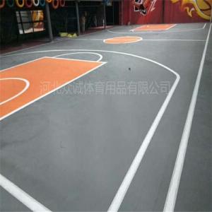 球馆塑胶地板 羽毛球场塑胶地板 篮球球场地胶 塑胶地板铺装 乒乓球PVC塑胶地板