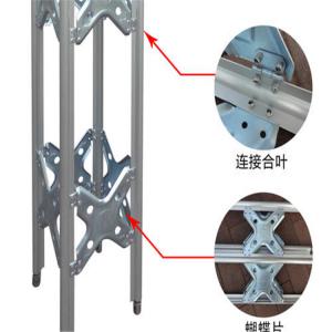 河北方管铝合金蝴蝶圆管镀锌管桁架厂家