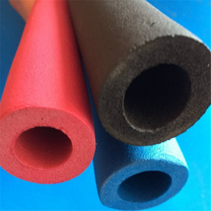 厂家现货供应空调橡塑管 管道保温 阻燃彩色橡塑B1级