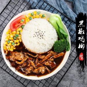 黑胡椒鸡柳料理包 即食方便料理包 即食快餐盖浇饭料理包