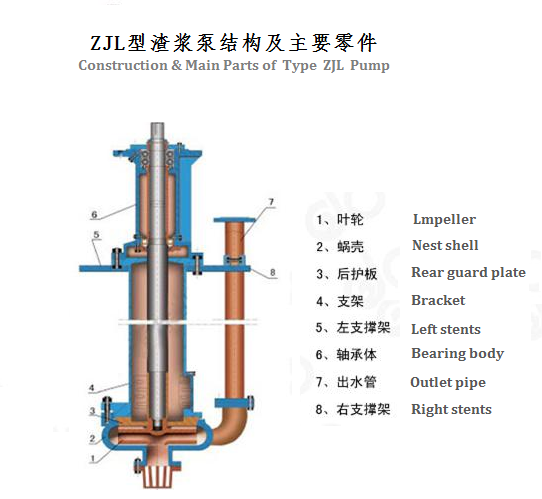 现货渣浆泵 ZJL型耐磨渣浆泵 立式液下渣浆泵 650V抽砂泵吸砂泵