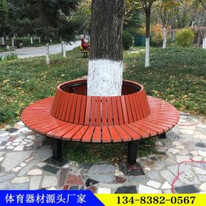 圆形公园椅 树椅尺寸可定制  龙泰体育