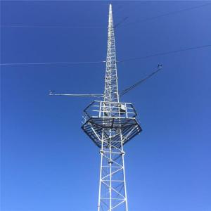 厂家供应测风塔 海上测风铁塔 钢结构测风拉线塔