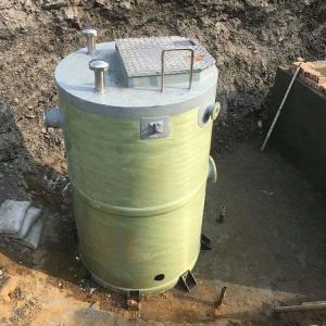 厂家直销玻璃钢一体化污水提升泵站 一体化预制泵站
